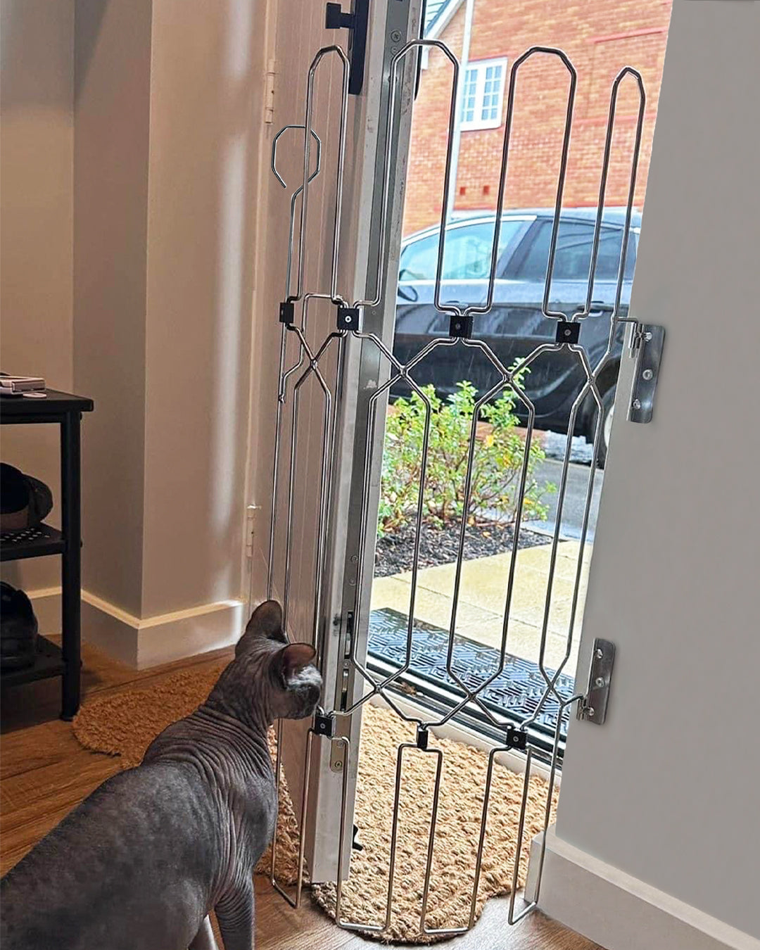 British-made Cat Safety Gates for Front Doors – Cat-G8